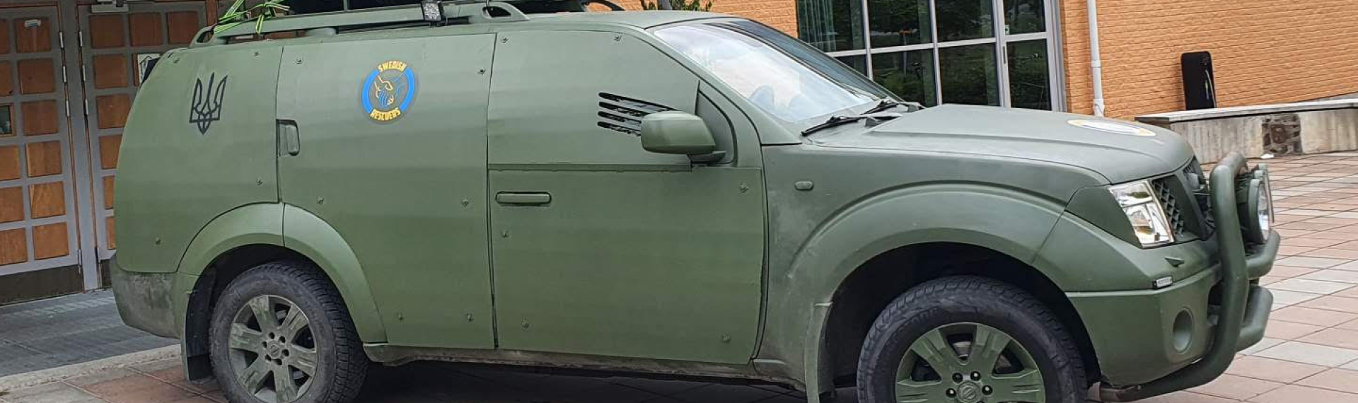 Casevac vehicle for Swedish Rescuers protected with Armox® – SSAB - SSAB