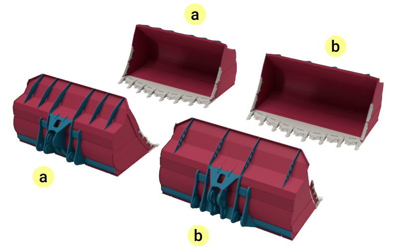 Carbon footprint of a wheel loader bucket - SSAB