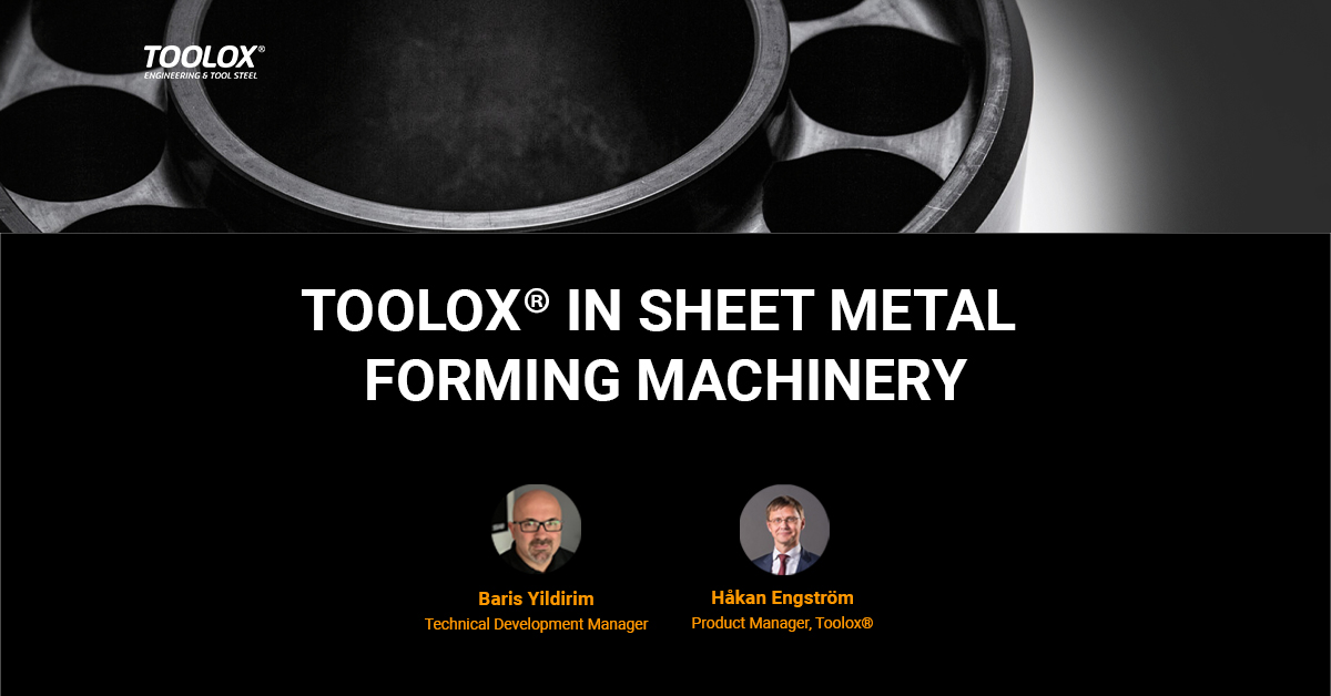 Toolox® in sheet metal forming machinery - SSAB